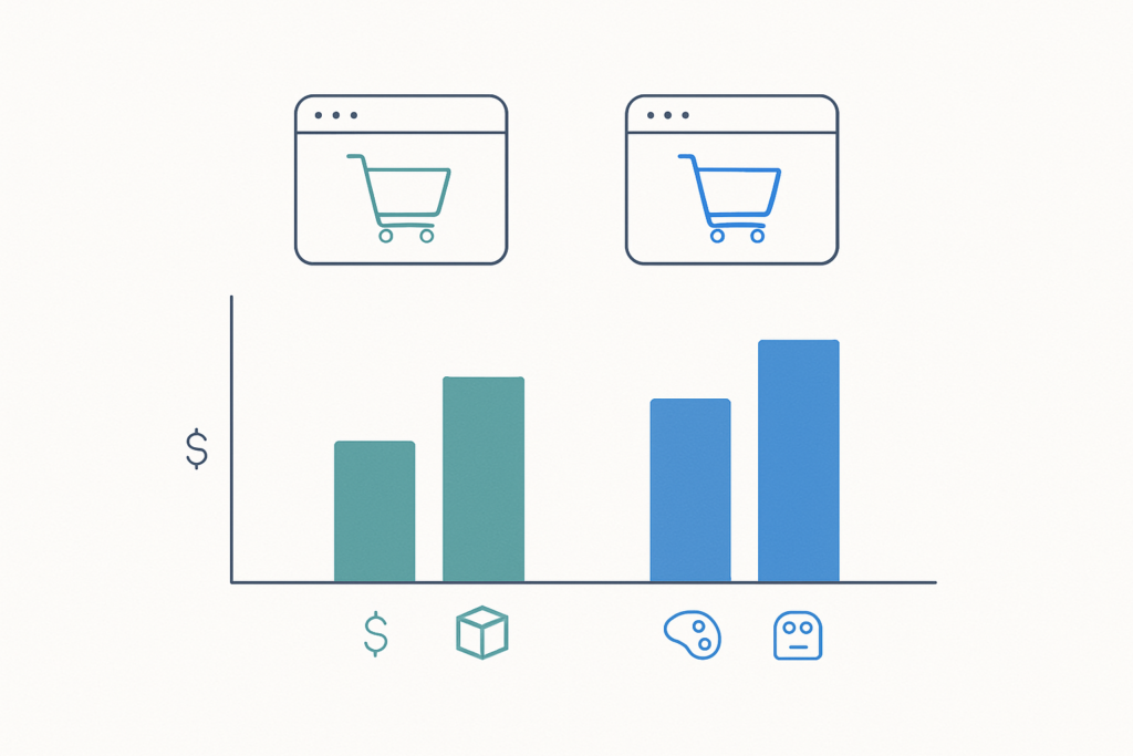 BigCommerce vs Shopify 2025 Pricing, Features & SEO Guide