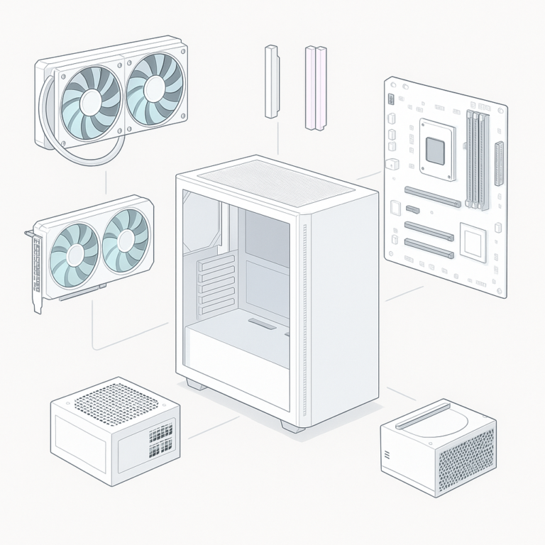 White Gaming PC Setup Stunning Builds & Best Deals 2025